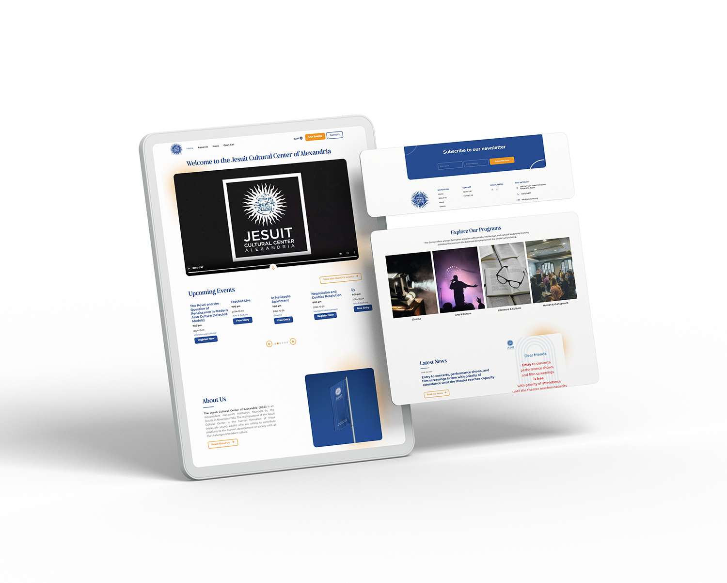 Jesuit Alexandria - PIXEL BEE CREATIVE AGENCY